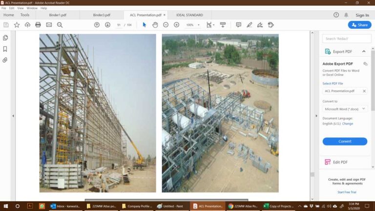 Atlas Power Limited Plant – ACL